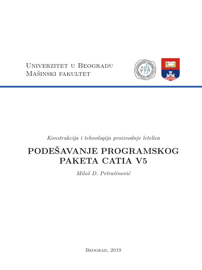 CATIAV5 Podesavanja | PDF