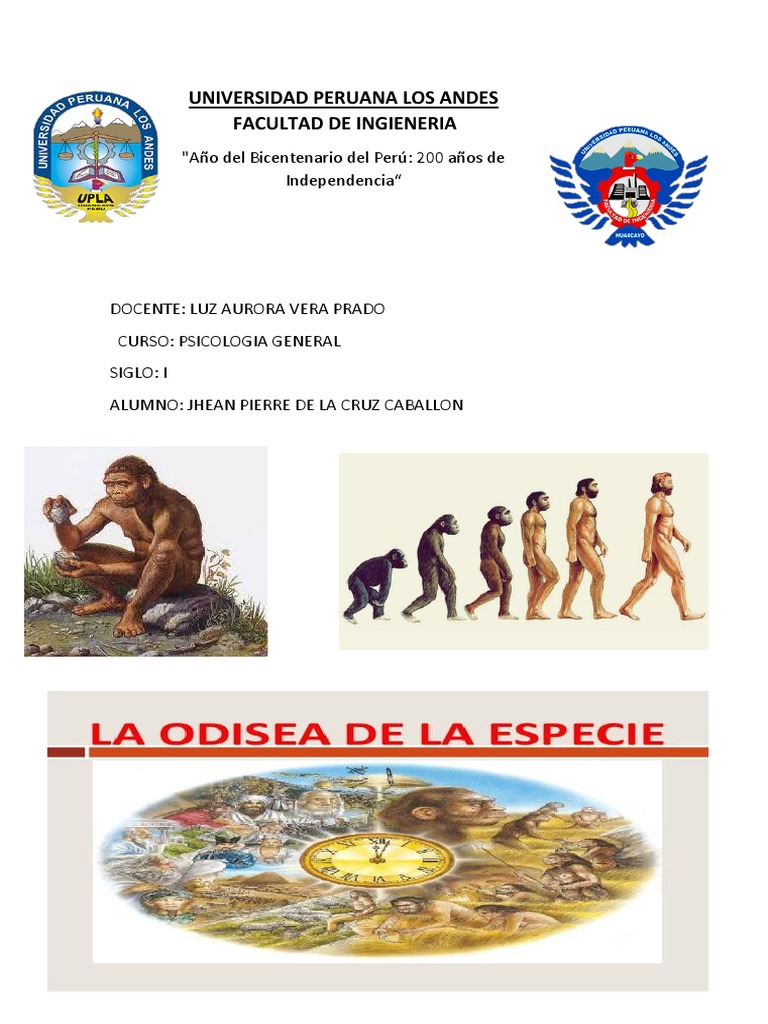 Infografia Odisea de Las Especies | PDF | Homo | neanderthal