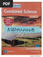 Form 1 Combined Science Notes (A) | PDF | Flowers | Pollination