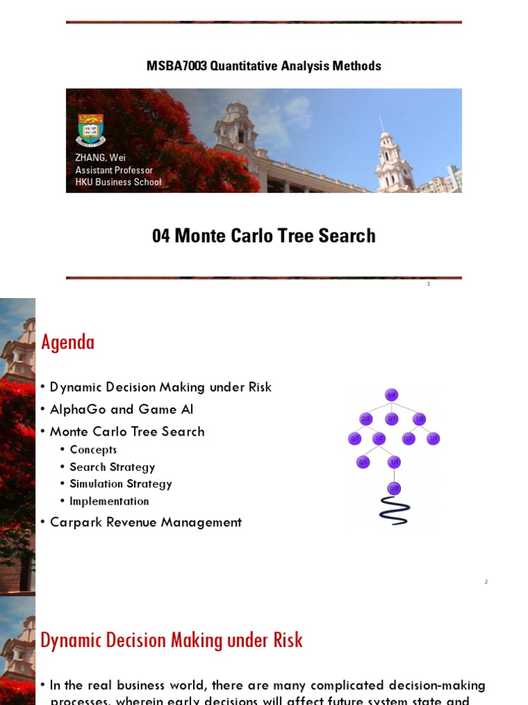 Session 04 Monte Carlo Tree Search | PDF | Applied Mathematics | Algorithms