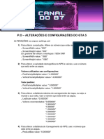 Instalação do Open Limit Adjuster GTA | PDF