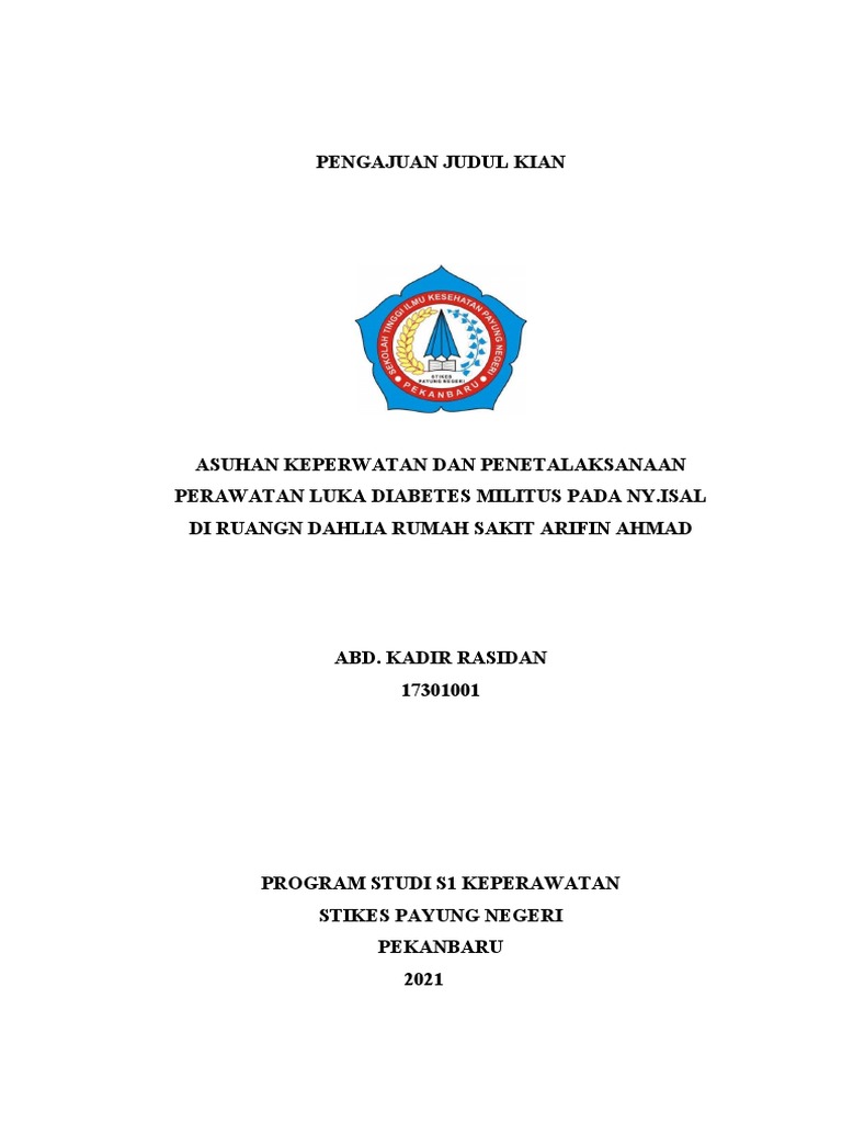 Pengajuan Judul Kian | PDF