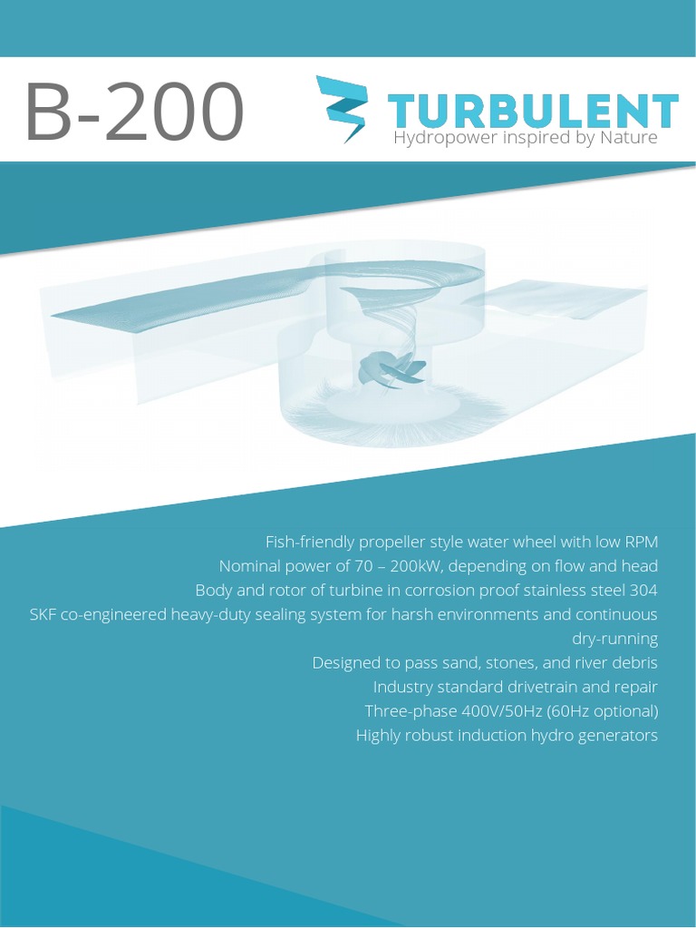 Vortex Turbine | PDF | Electrical Grid | Power Inverter