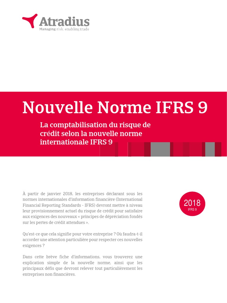IFRS 9 : Définition des étapes 1, 2, 3 | PDF | Normes internationales d ...