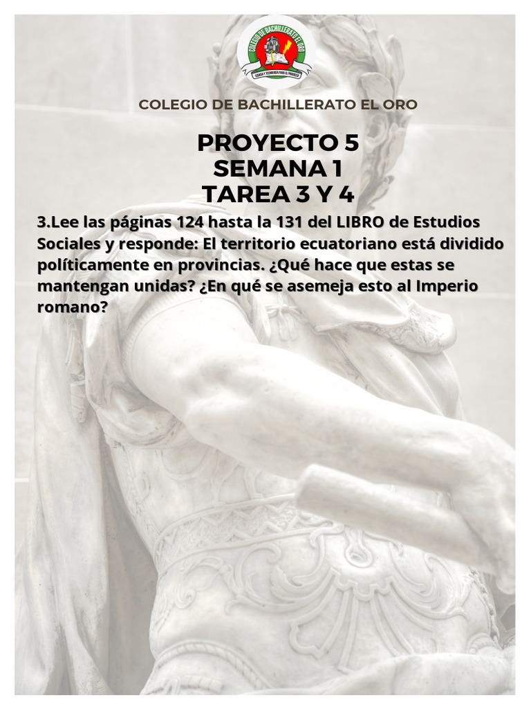 Proyecto 5 Semana1 Eess Tarea 3 y 4 | PDF