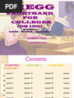 Steno 101 Module | PDF | Shorthand | Punctuation