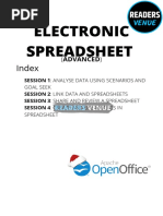 Electronic Spreadsheet Class 10 Notes | PDF | Spreadsheet | Microsoft Excel