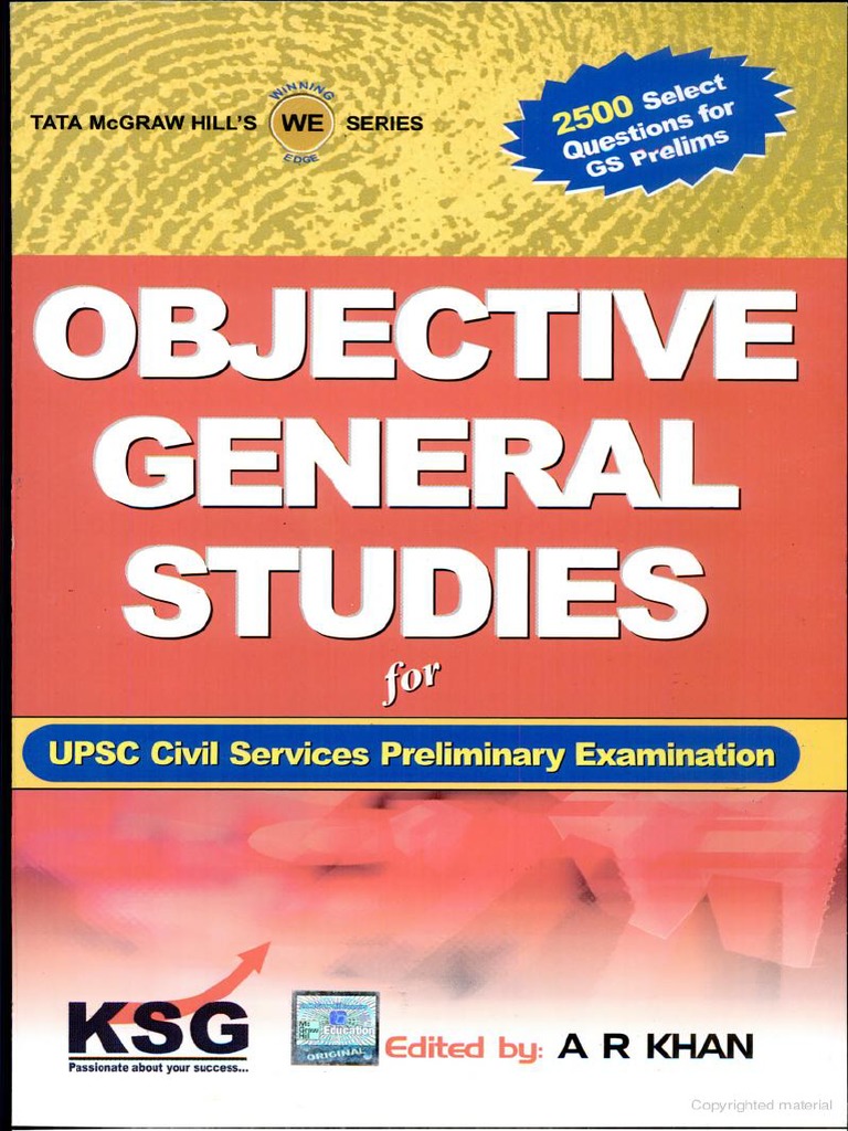 Objective General Studies | PDF