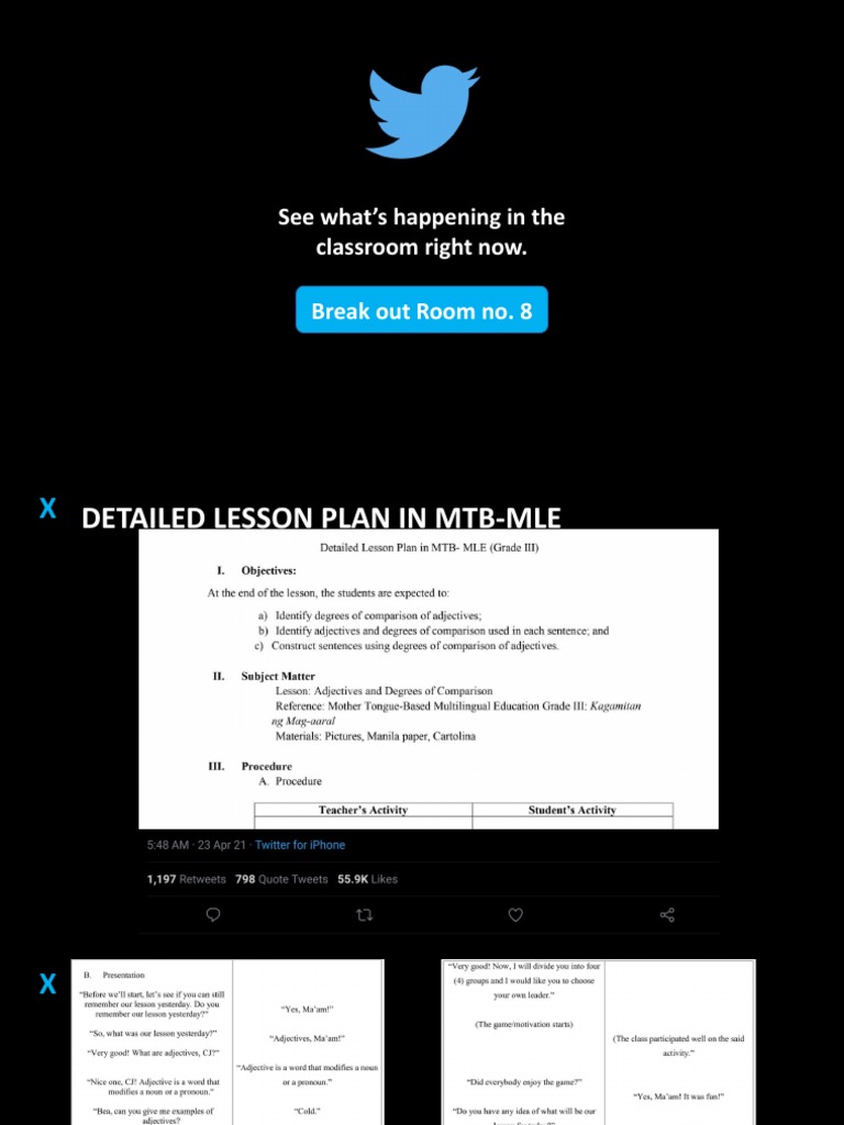 Twitter Inspired PowerPoint by KatotoBerto | PDF | Teachers | Learning