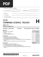 Periodic Table - Edexcel Igcse | PDF | Periodic Table | Silicon