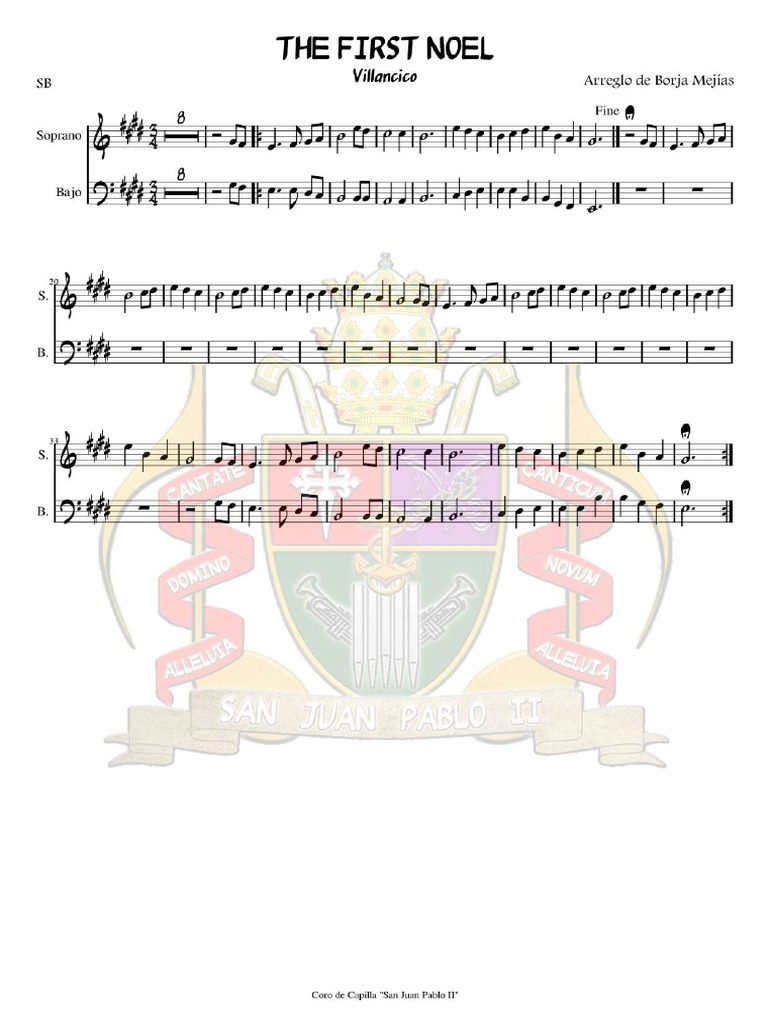 The First Noel - SB-1 | PDF