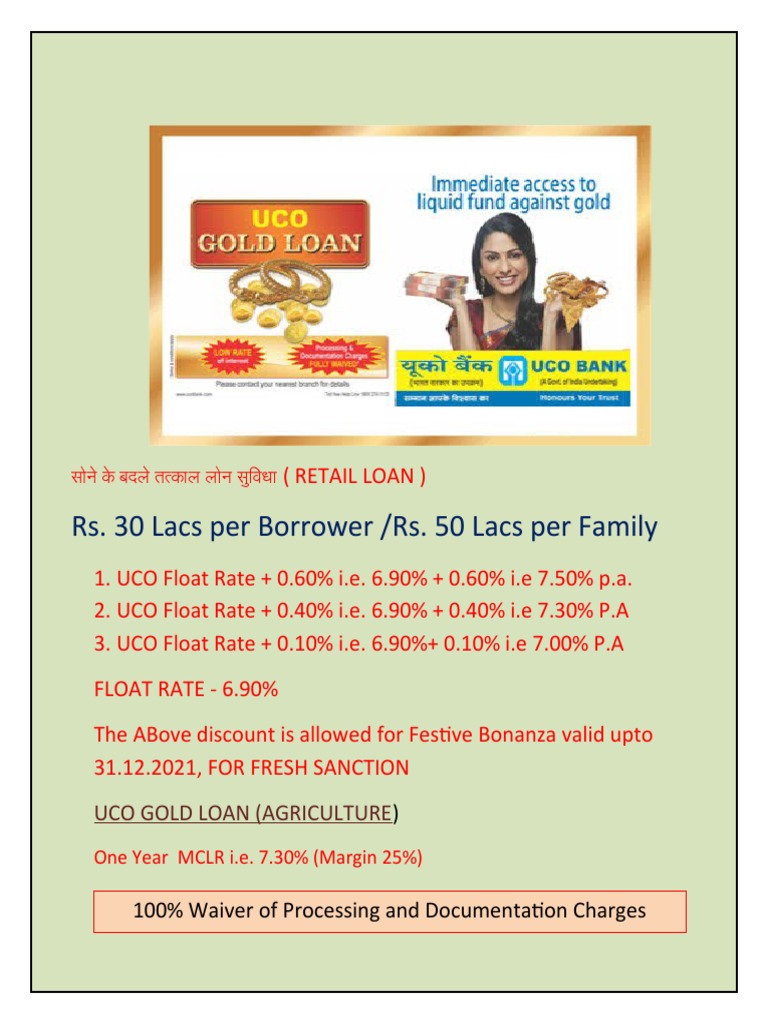 Gold Loan Poster | PDF