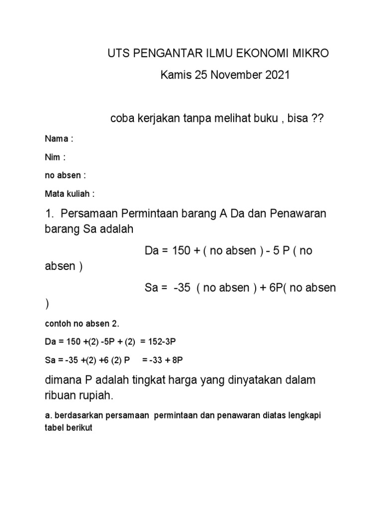 Uts Mikro | PDF