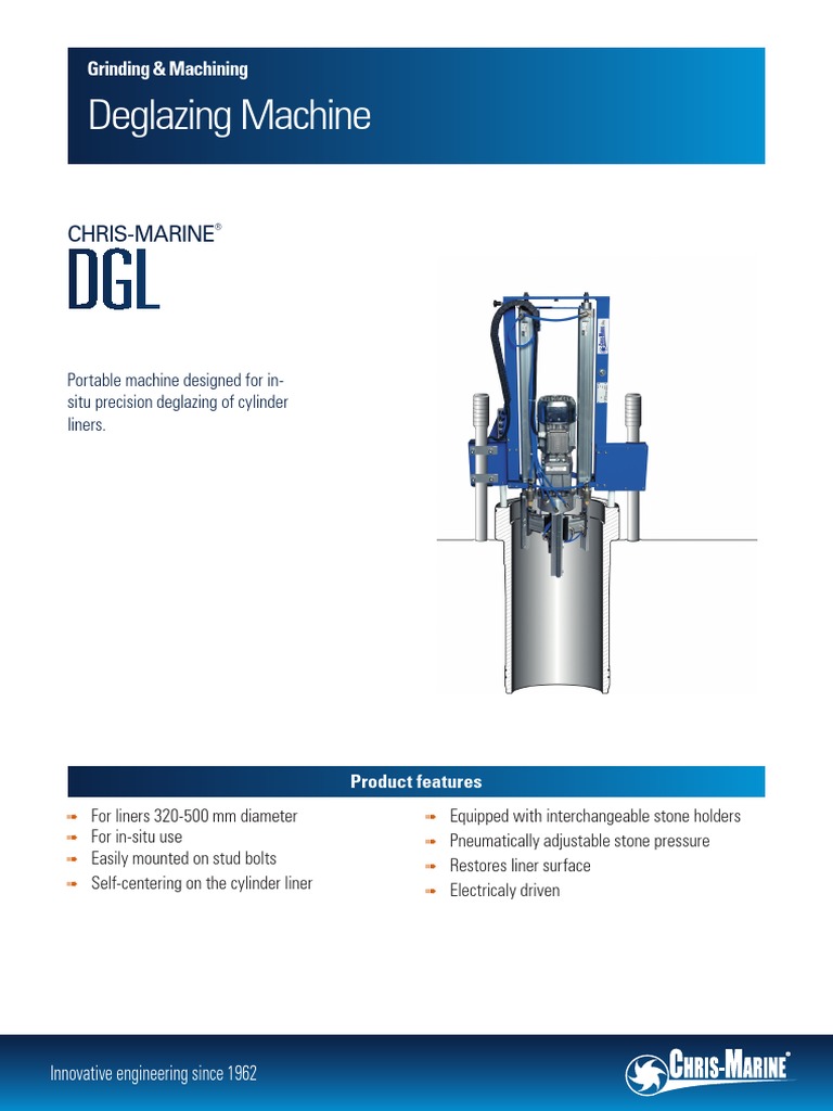 Deglazing Machine DGL | PDF | Engines | Manufactured Goods