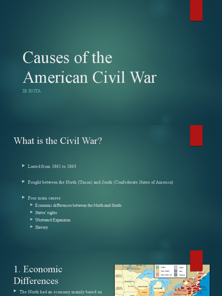 Causes of The Civil War | PDF | American Civil War | Southern United States