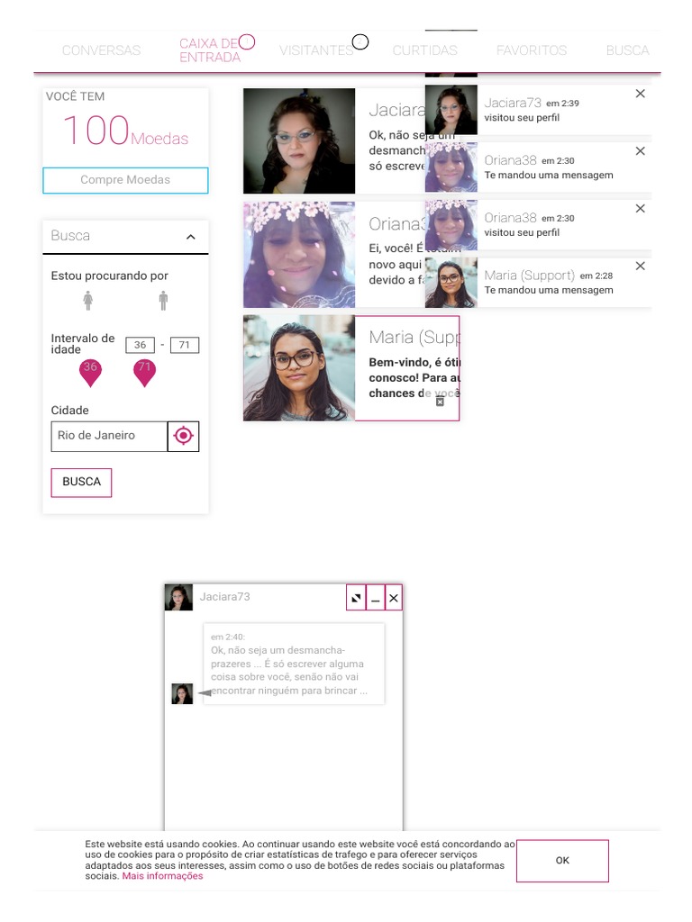 Caixa de Entrada - Fetoo - O Portal para Amantes Do Fetiche e Pessoas ...