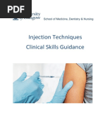 Z-Track Method for Medication Injection | PDF | Injection (Medicine ...