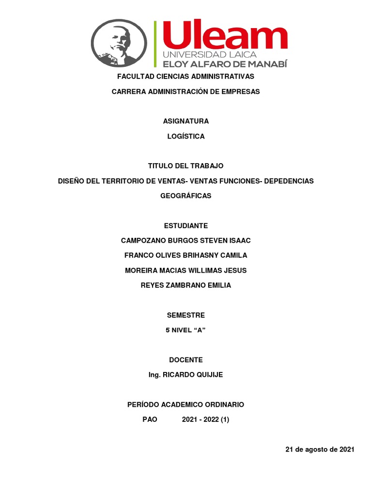 Informe Grupal | PDF | Mercado (economía) | Al por menor