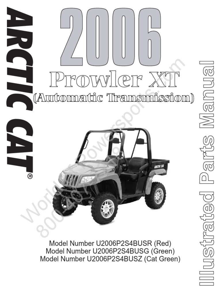 Prowler XT Prowler XT: (Automatic Transmission) (Automatic Transmission ...