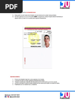 Formato de Cedula Venezolana para Editar Photoshop | PDF | Adobe Photoshop