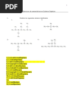 Grupos Alquilos: Estructuras y Ejemplos | PDF | Química Orgánica | Química