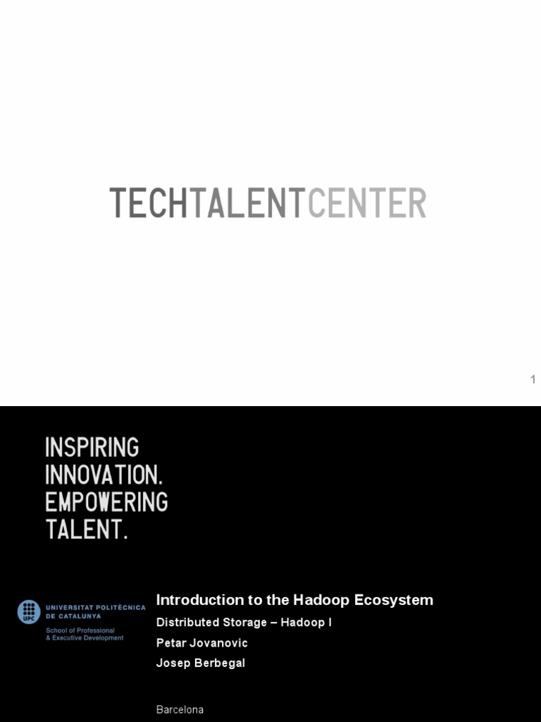 Introduction Hadoop Ecosystem Hdfs I Slides | PDF | Apache Hadoop | Replication (Computing)
