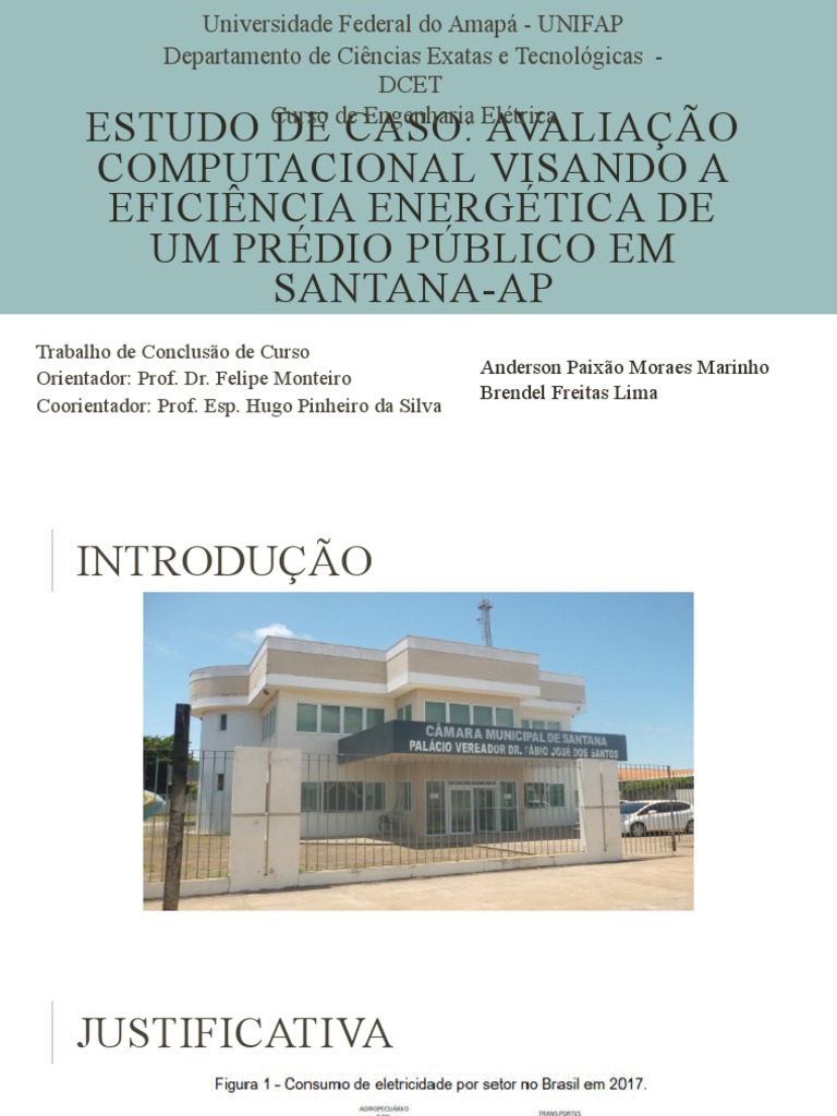SLIDE TCC Eficiência Energética em Prédios Públicos | PDF | Uso eficiente de energia | Brasil