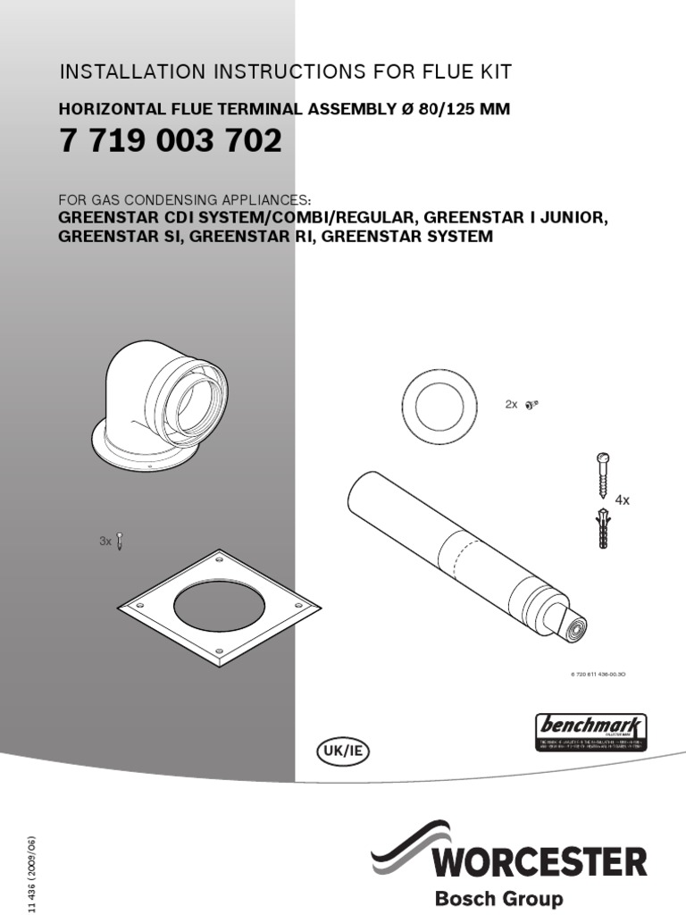 Horizontal Flue Installation Guide | PDF | Duct (Flow) | Safety