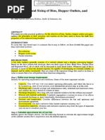 Hopper Volume & Capacity Calculation | PDF | Physics | Physical Quantities