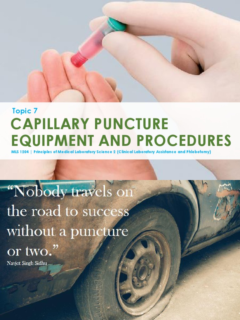 Capillary Puncture PMLS 2 | PDF | Capillary | Blood