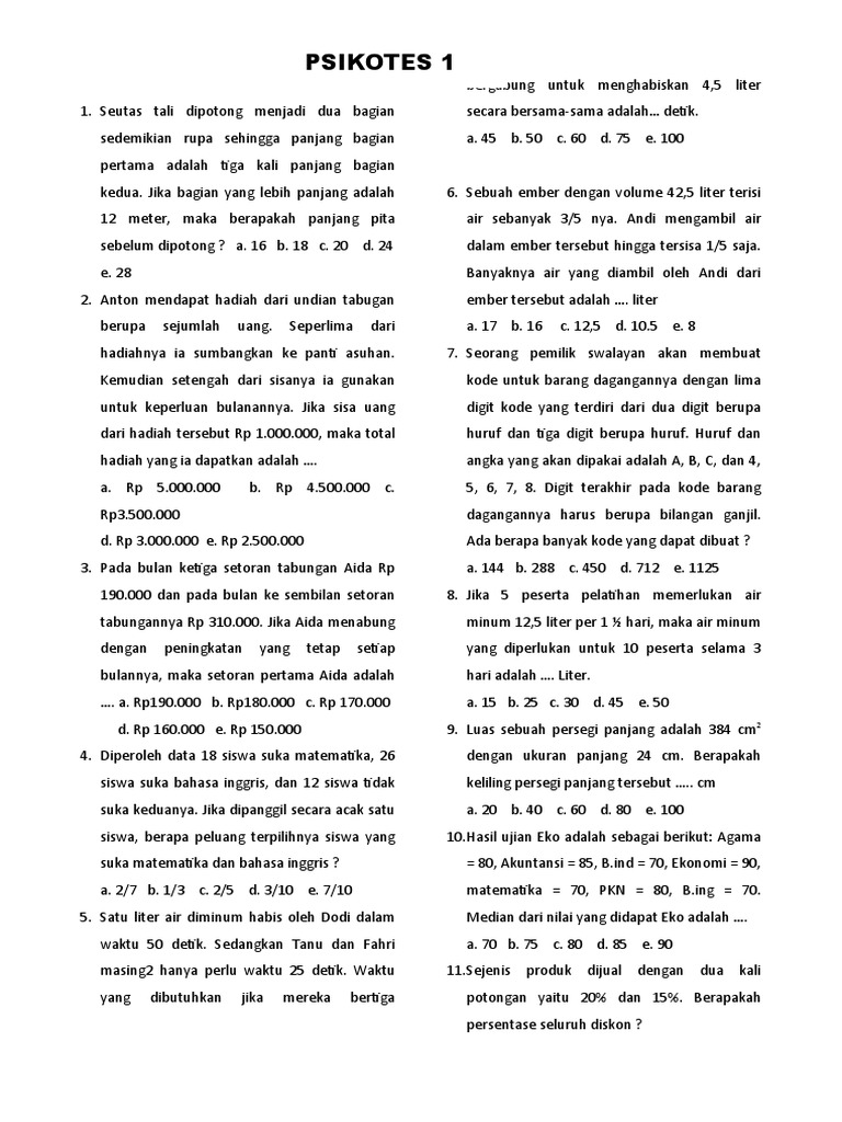 Atkp - Psi 2 | PDF | Metode & Bahan Ajar | Griya & Taman