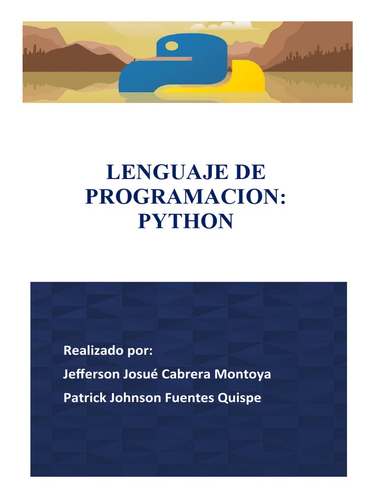 Lenguaje De Programación Pdf Python Lenguaje De Programación 0168