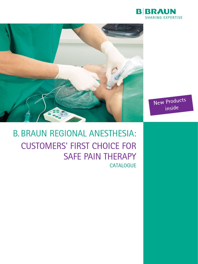 B. Braun Regional Anesthesia:: Customers' First Choice For Safe Pain ...