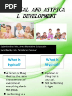 CHAPTER 5 Typical and Atypical Development Among Children | PDF