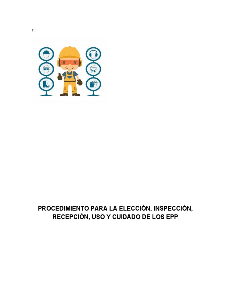 Procedimiento de Epp | PDF | Riesgo