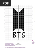 Bts Bt21 | PDF | Crochet | Textile Arts