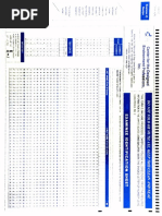LET Exam Answer Sheet Template | PDF