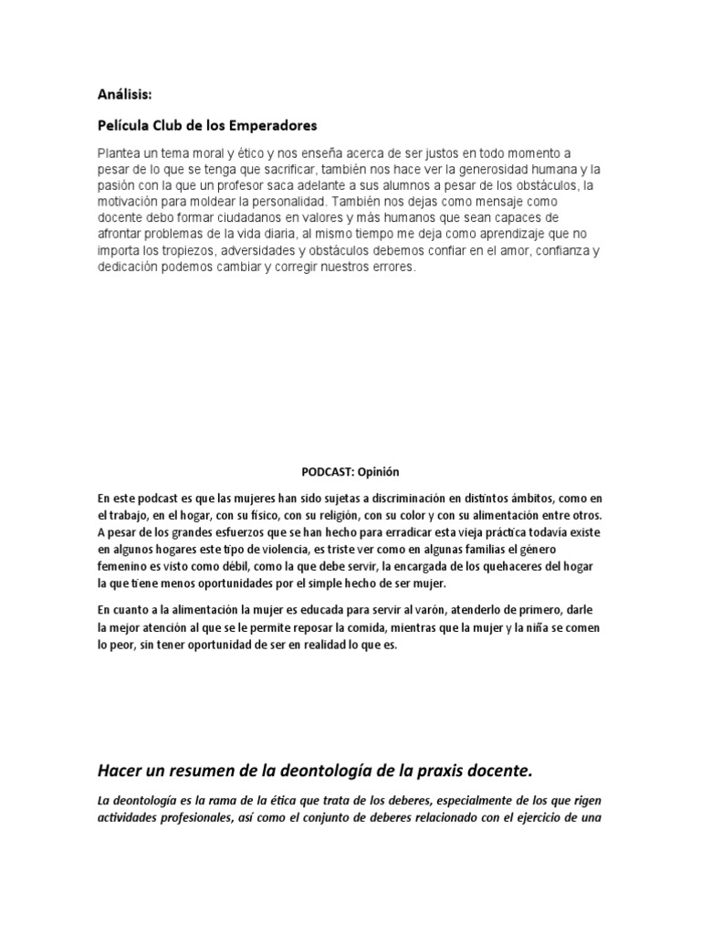 Asignaciones Del Modulo 6 | PDF | Maestros | Mujer