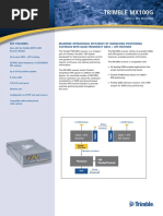 Collins - MMR - GNSS - RECEIVER - GLU-2100 Data Sheet | PDF | Aviation