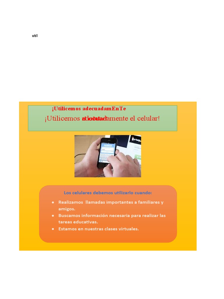 Afiche Celular | PDF