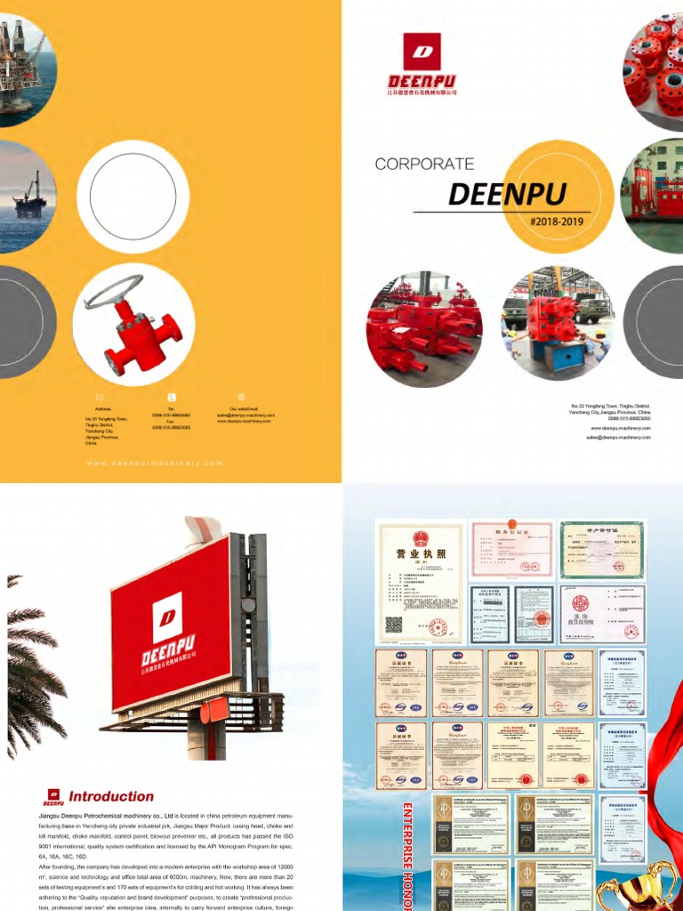Jiangsu Deenpu Petrochemical Machinery Co.,ltd | PDF | Gas Technologies ...