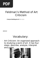 Feldmans's Art 2 | PDF | Pablo Picasso | Art Criticism