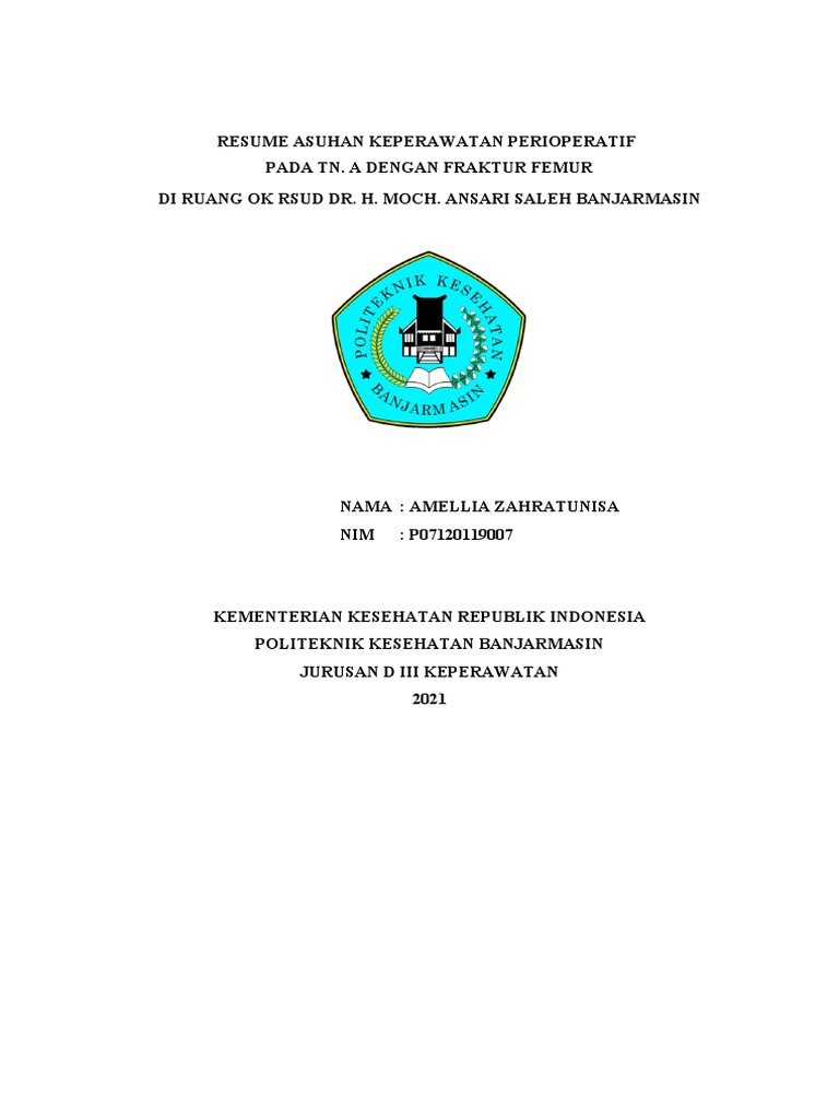 Resume Askep Ruang Ok | PDF