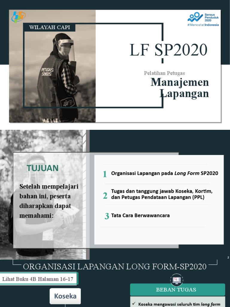 CAPI2. Manajemen Lapangan | PDF