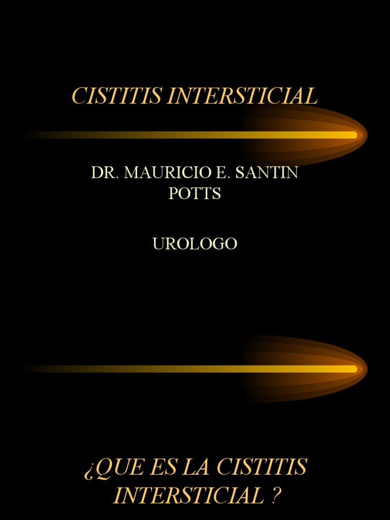 Cistitis Intersticial | PDF | Infección del tracto urinario | Vejiga ...