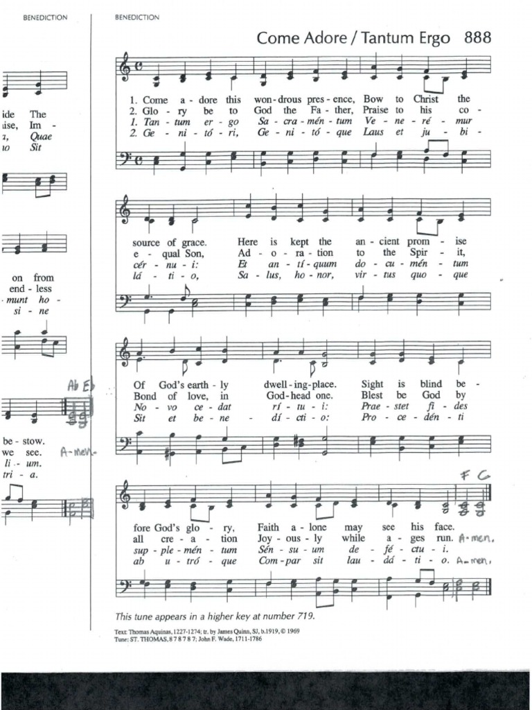 Tantum Ergo | PDF
