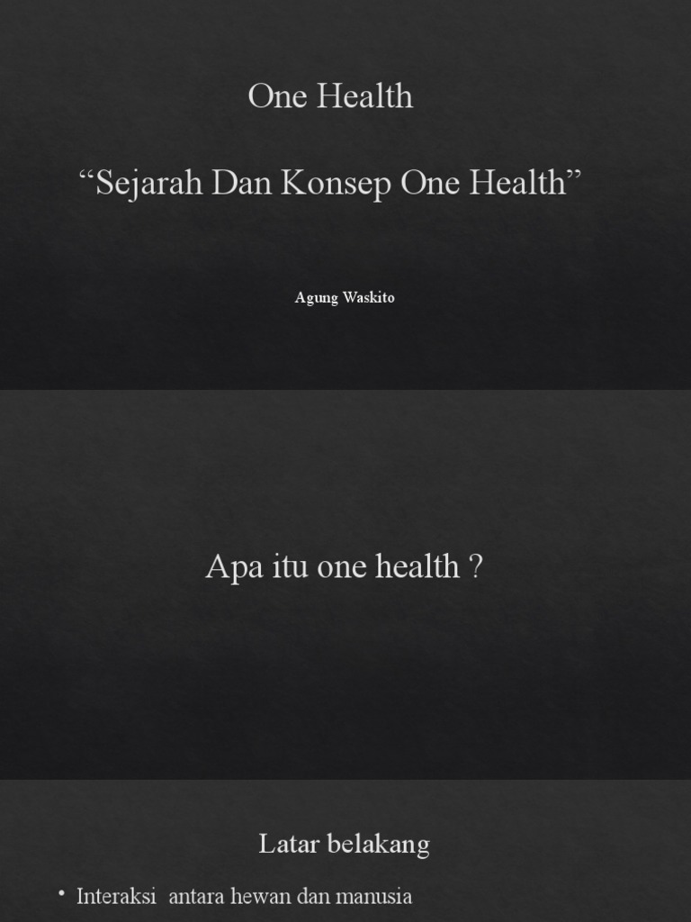 One Health | PDF
