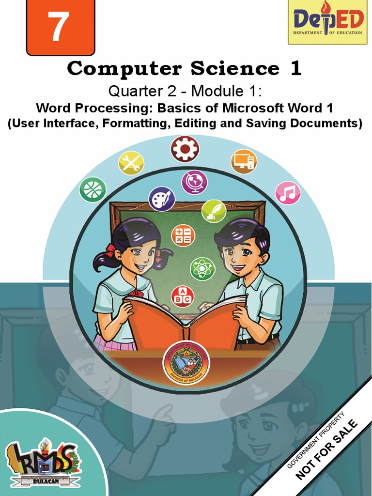 Ste Comsci I q2m1 | PDF | Microsoft Word | Window (Computing)