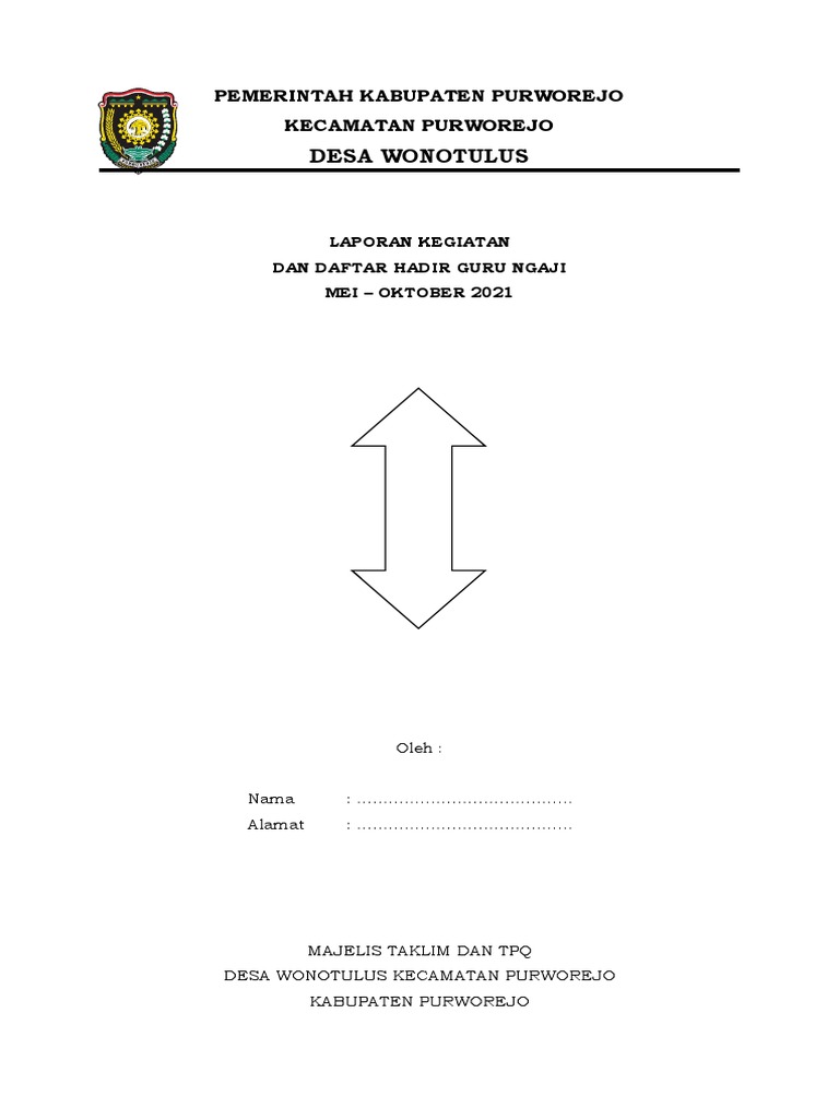 Laporan Kegiatan Guru Ngaji Wonotulus | PDF