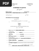 APR Format For Non Gazetted | PDF